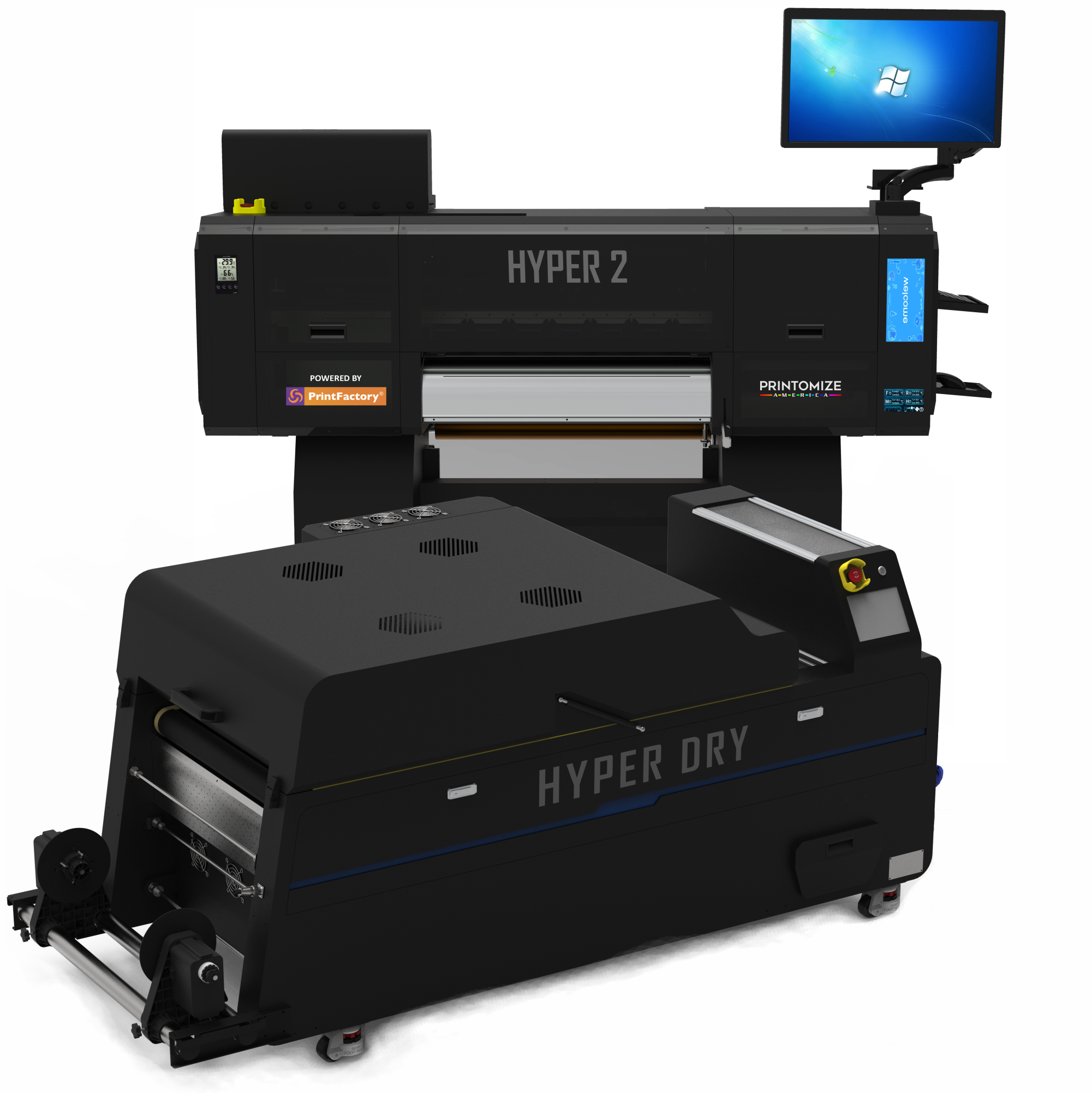 Hyper 2 DTF Printer/Oven | Printomize America